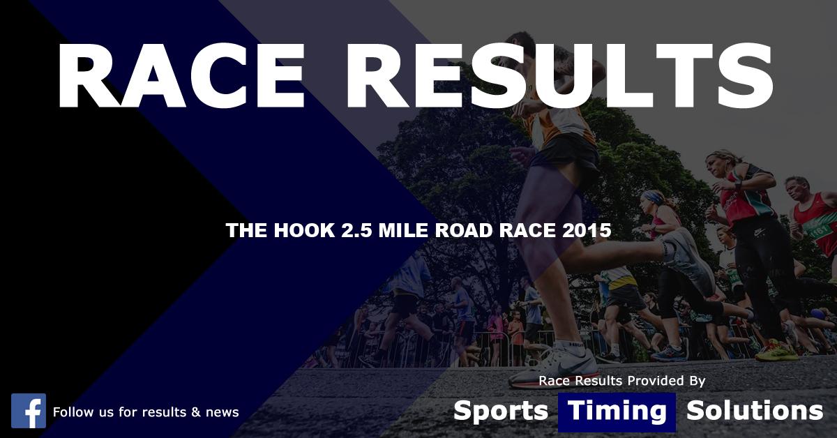 The Hook 2.5 Mile Road Race 2015 Official Race Results | Chip Timing ...