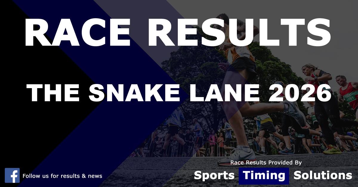 The Snake Lane 2026 Official Race Results | Chip Timing, Winners ...